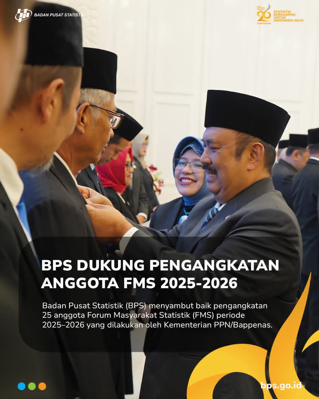 BPS Dukung Pengangkatan 25 Anggota Forum Masyarakat Statistik Periode ...